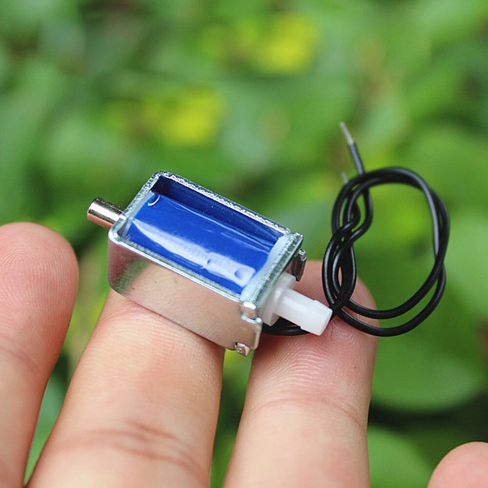 Small Mini Electric Solenoid Water Valve DC 12V N/C Normally Closed Air ...