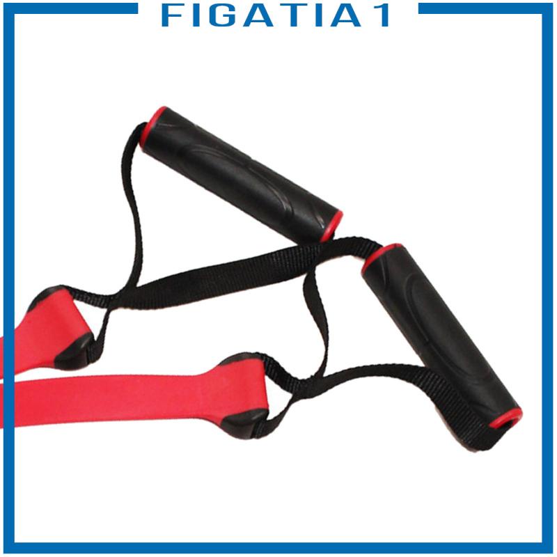 Elastic Resistance Bands Handle Women Gym Tension Rope Tube Fitness Men ...