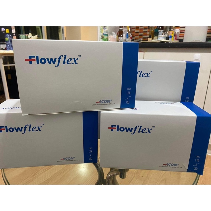 พร้อมส่ง flowflex มี25ชุดใน1กล่อง 125 (1กล่อง บรรจุ 25 ชุดเทส) รุ่นจมูก ...