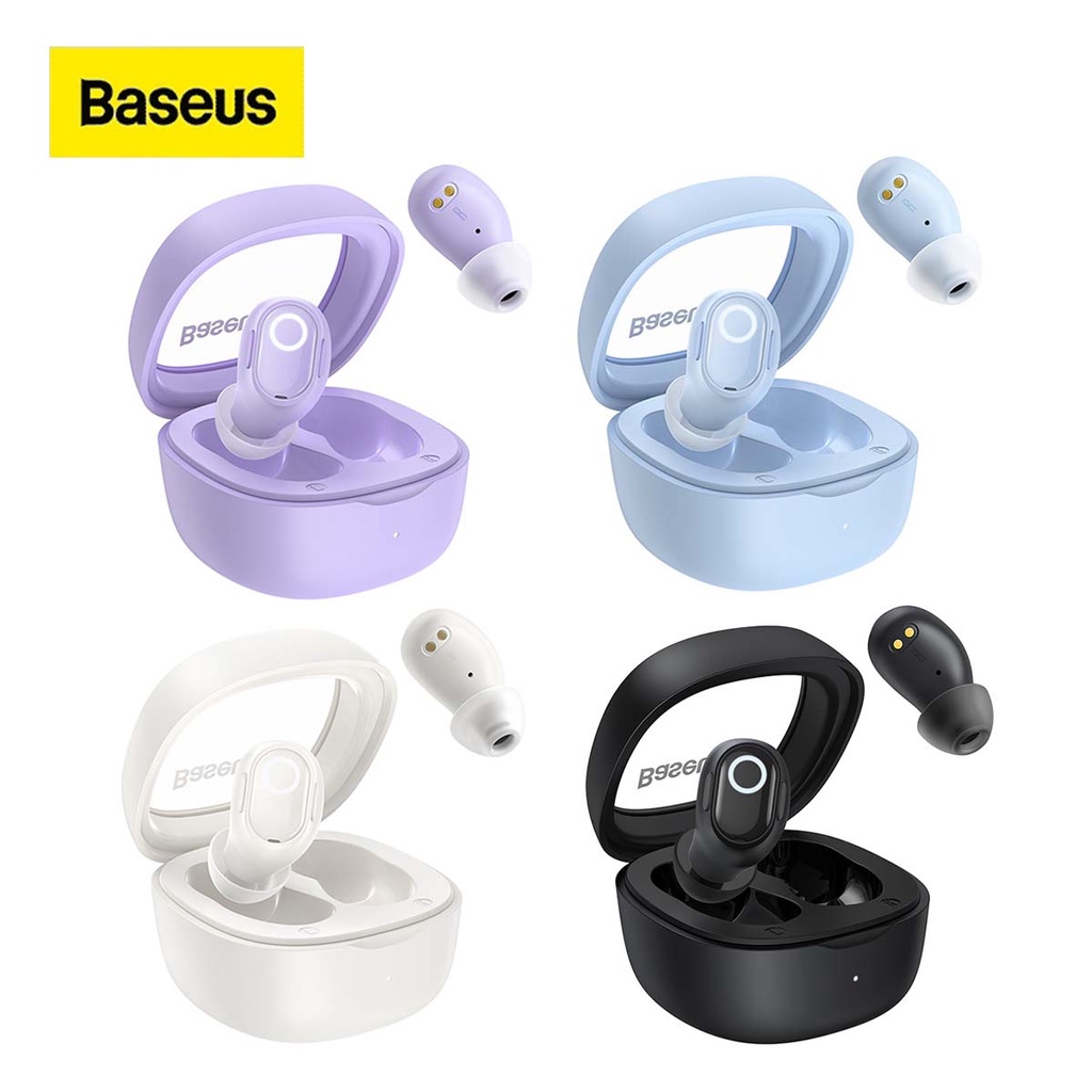หูฟัง Baseus WM02 หูฟังบลูทูธไร้สาย True Wireless 5.3 TWS เบสแน่น ...