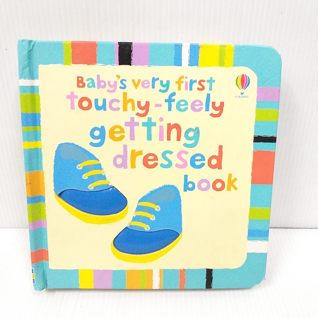 Babys Very First Tochy-Feely Getting Dressed Book By Usborne หนังสือ ...