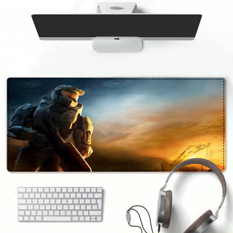 แผ่นรองเมาส์ Personalized Halo Mouse Pad PC Laptop Gamer Mousepad Anime ...