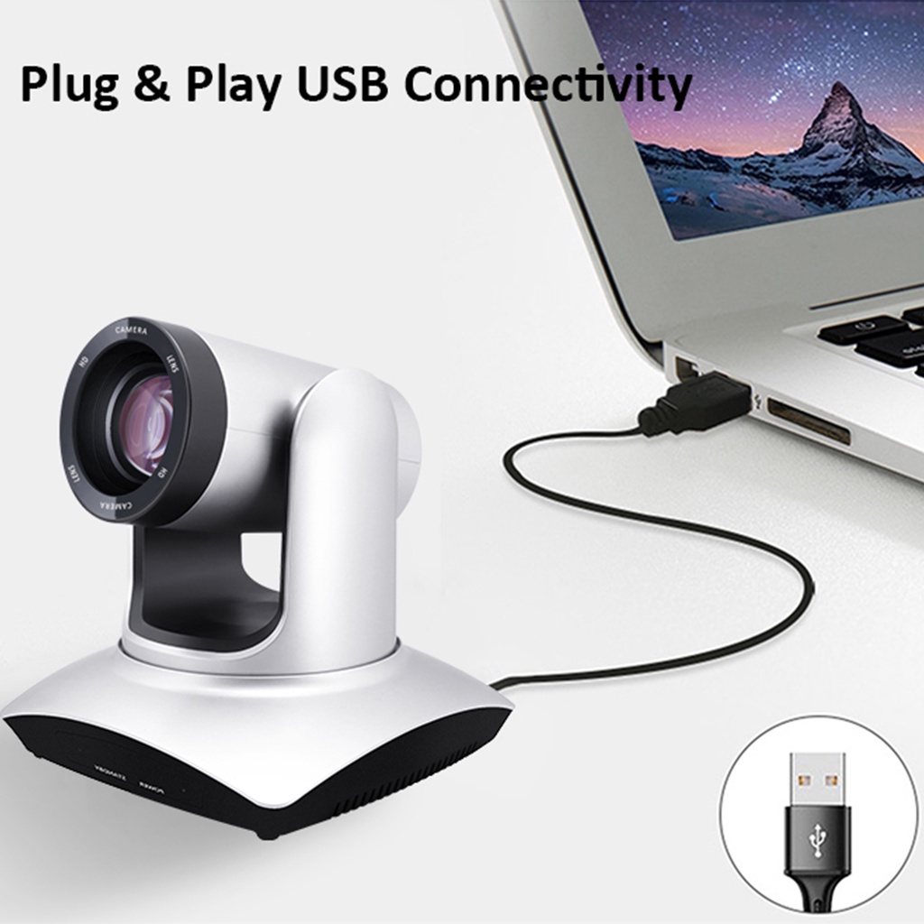 BConference PTZ Camera Wall Mount WebCam 20X Optical Zoom USB ...