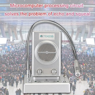 RETEKESS TW102 Window Speaker Intercom System Dual Way Anti ...