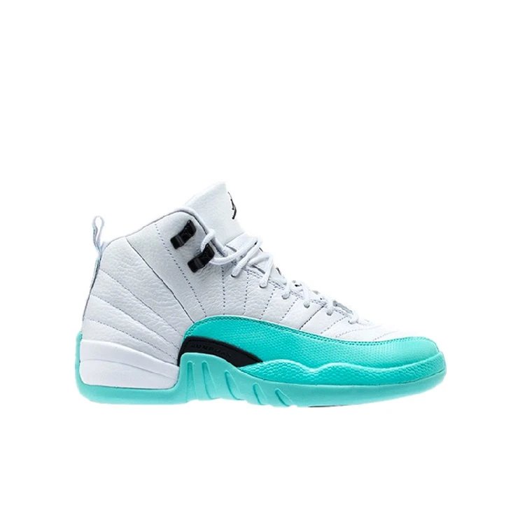 Air Jordan 12 AJ12 New Year Pig Year Reverse Gold Buckle Black Blue ...