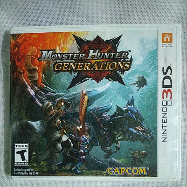 แผ่น 3ds monster hunter generations (US) - mojo22 - ThaiPick
