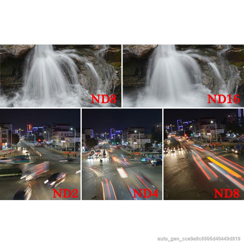 KnightX ND FILTER ND4 ND8 ND16 For canon nikon d80 700d light d5100 60d ...
