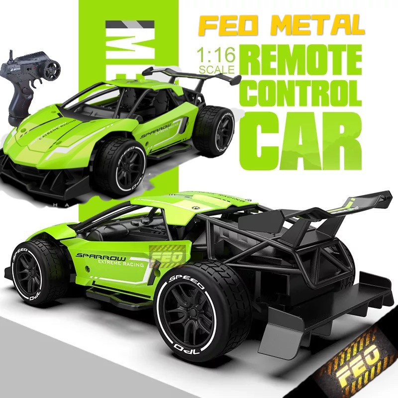 [METAL] FEO RC CAR 1/16 2.4G Remote Control CAR Alloy High Seed ...