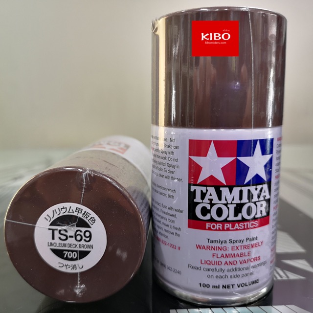 สีสเปรย์ทามิย่า Tamiya TS-69 Linoleum deck brown สีน้ำตาล | Shopee Thailand