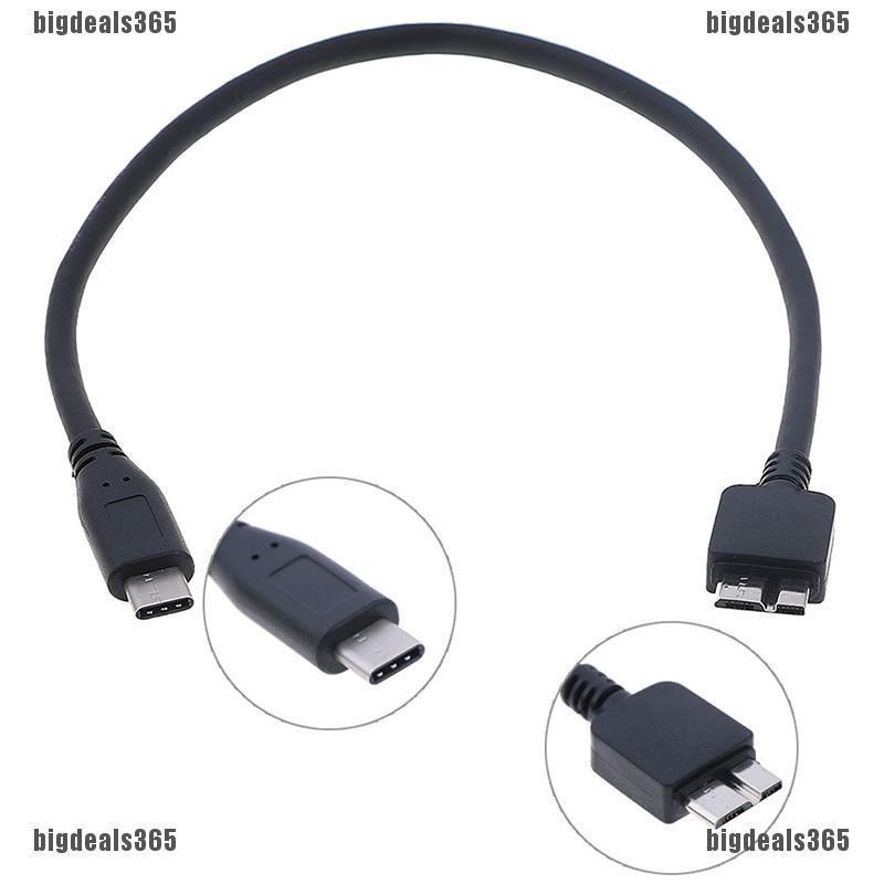 สายเคเบิ้ลMicro Usb Type C To Micro B To Micro Hdd ฮาร์ดดิสก์ 30 . Spur ...
