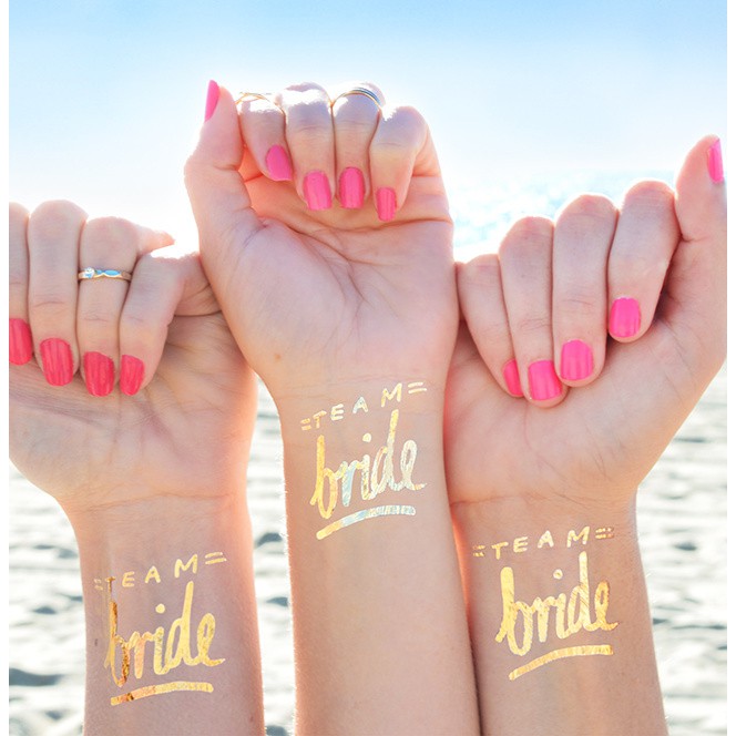แทตทู ปาร์ตี้ TATTOO PARTY BRIDE TO BE TEAM BRIDE ปาร์ตี้สละโสด เจ้าสาว ...