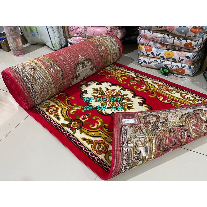 1x10M.พรมเปอร์เซีย พรมทางเดิน พรมปูพื้นทางเดิน พรมม้วนยาว พรมวัด พรมถวายวัด พรมสังฆทาน พรมตกแต่ง ...