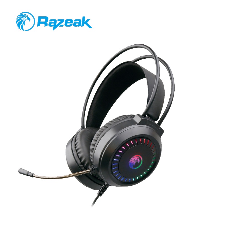 Razeak RH-31 หูฟังเกมมิ่งเกียร์ Headset Gaming 7.1 Surround sound LED ...