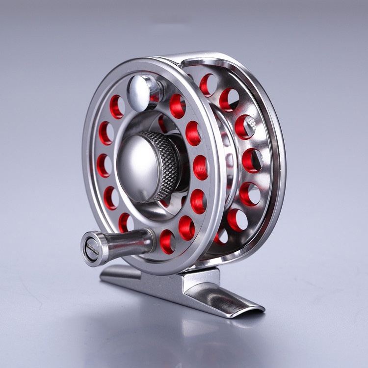 Left/Right Interchangeable Full Metal Fly Fishing Reel Ice Fishing Reel ...