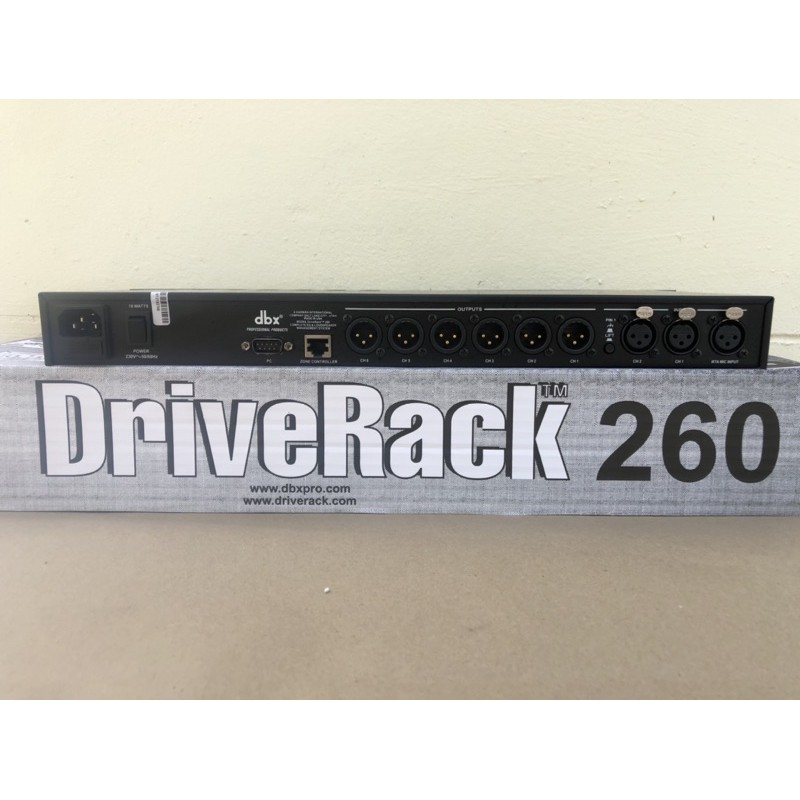 ((ขายดี)) Driverack 260 อุปกรณ์ปรุงเเต่งเสียง ตั้งค่าให้ฟรี ...