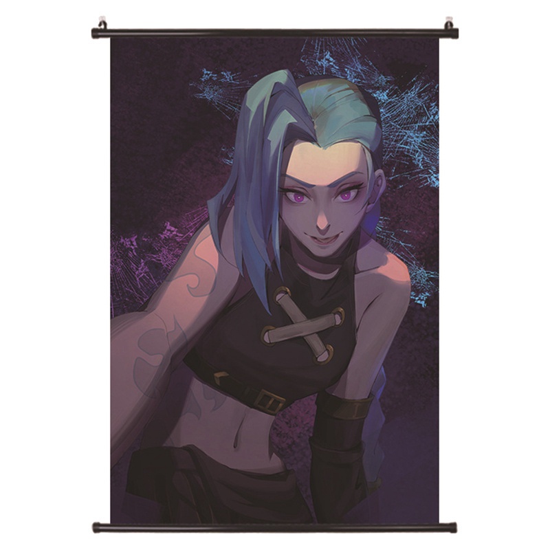 ภาพโปสเตอร์ Arcane Lol Game Tv Series Animation League Legends Jinx Vi ...