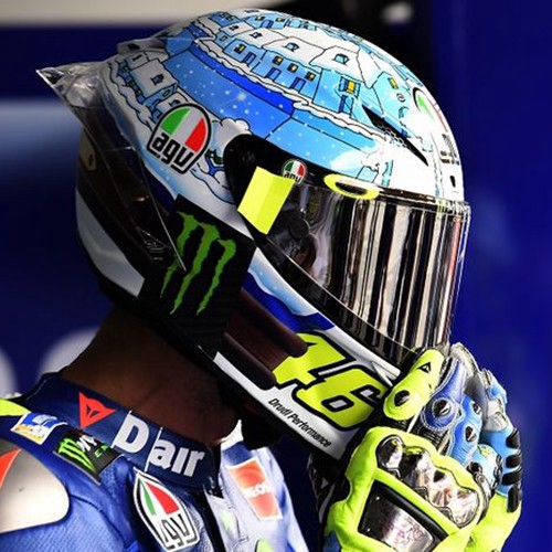 2017 Helm AGV Pista GP-R Wintertest Tavullia 55 เซนติเมตร -64 เซนติเมตร ...