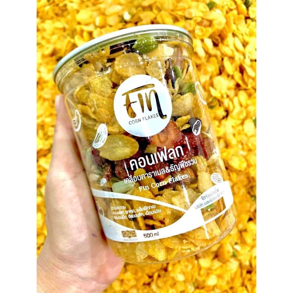 เรท 50 กระปุก คอนเฟลกคาราเมลธัญพืช คอนเฟลก คอนเฟลค คอนเฟลกคาราเมล 5 ...