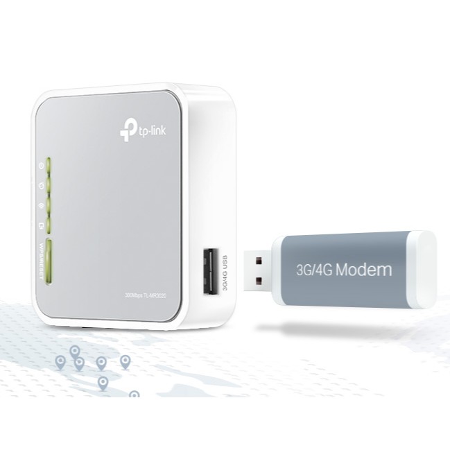 TP-LINK ROUTER (เราเตอร์) N150 POCKET (TL-MR3020) Portable 3G4G ...