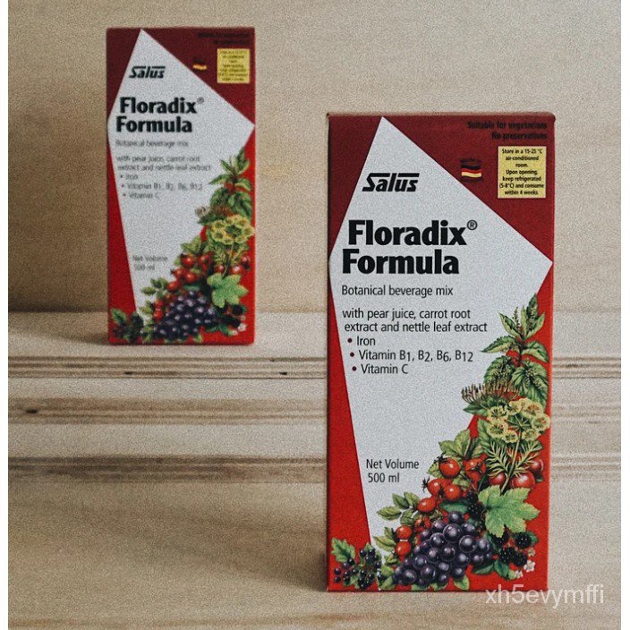 BHB HEALTH SALUS FLORADIX (IRON SUPPLEMENT) 500ML exp 12023 WH3h ...