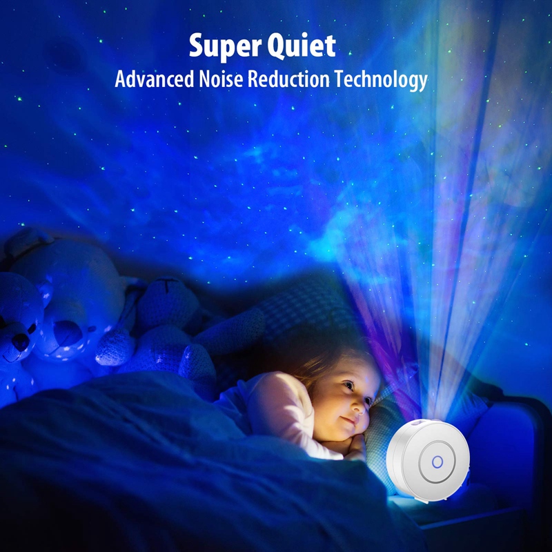 Smart Galaxy Star Projector With Nebula Cloud/Moving Ocean Wave, Star ...