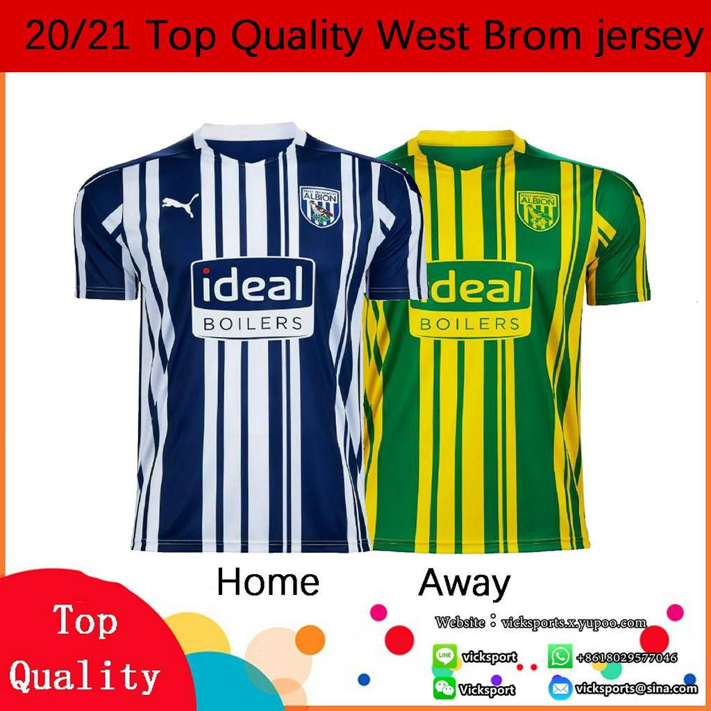 20-21 Top Quality jersey West Bromwich เวสต์บรอมวิช เสื้อฟุตบอล home ...