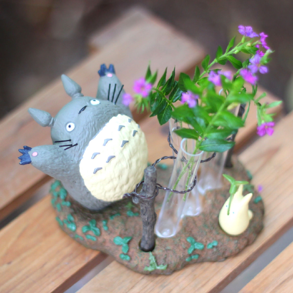 กระถางดอกไม้เรซิ่นลายการ์ตูน Hayao Miyazaki Kibli Totoro - ruilitrade ...