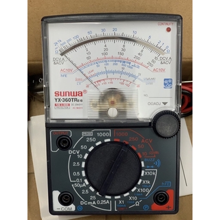 ⭐️รับประกัน⭐️ มัลติมิเตอร์ แบบอนาล็อก Sunwa meter YX-360TR โอม มิเตอร์ ...