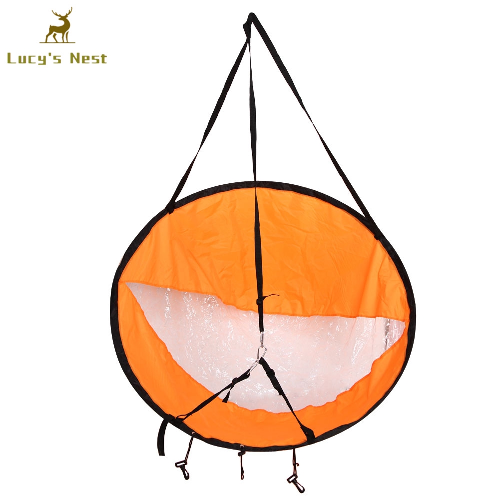 Kayak Boat Wind Sail Canoe Sup Paddle Board Sail with Clear Window ...