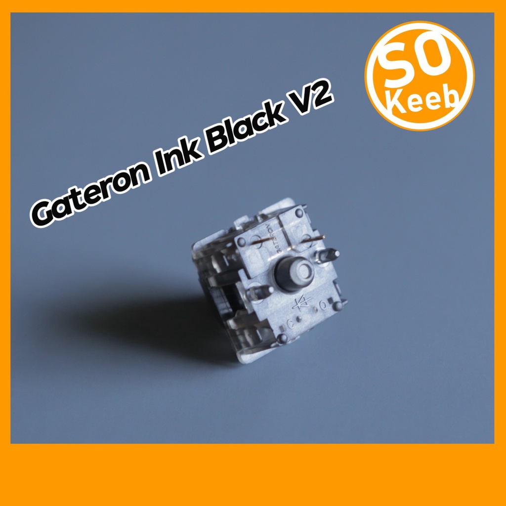 Gateron Ink Black V2 Switch (Linear) 10ชิ้น Mechanical Keyboard Switch ...