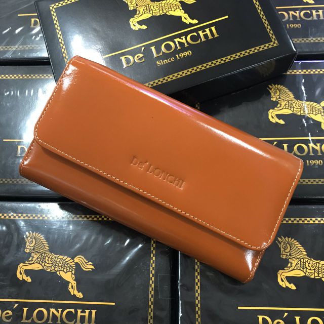 กระเป๋าสตางค์ De'Lonchi หนังแท้ พร้อมกล่อง - glofza_1 - ThaiPick