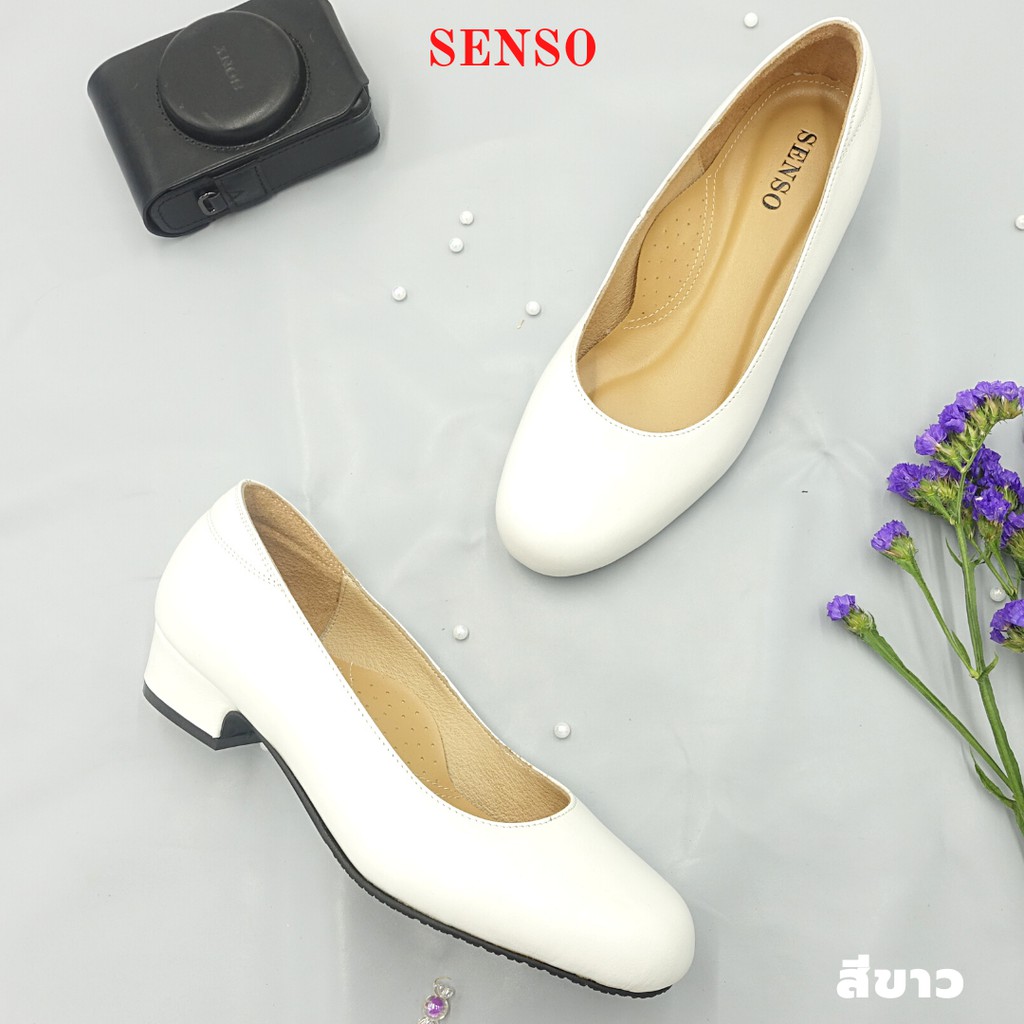 รองเท้าคัชชูทำงาน ใส่สบาย พื้นนุ่ม รองเท้าทำงาน (WORKING STYLE) B76655 ...