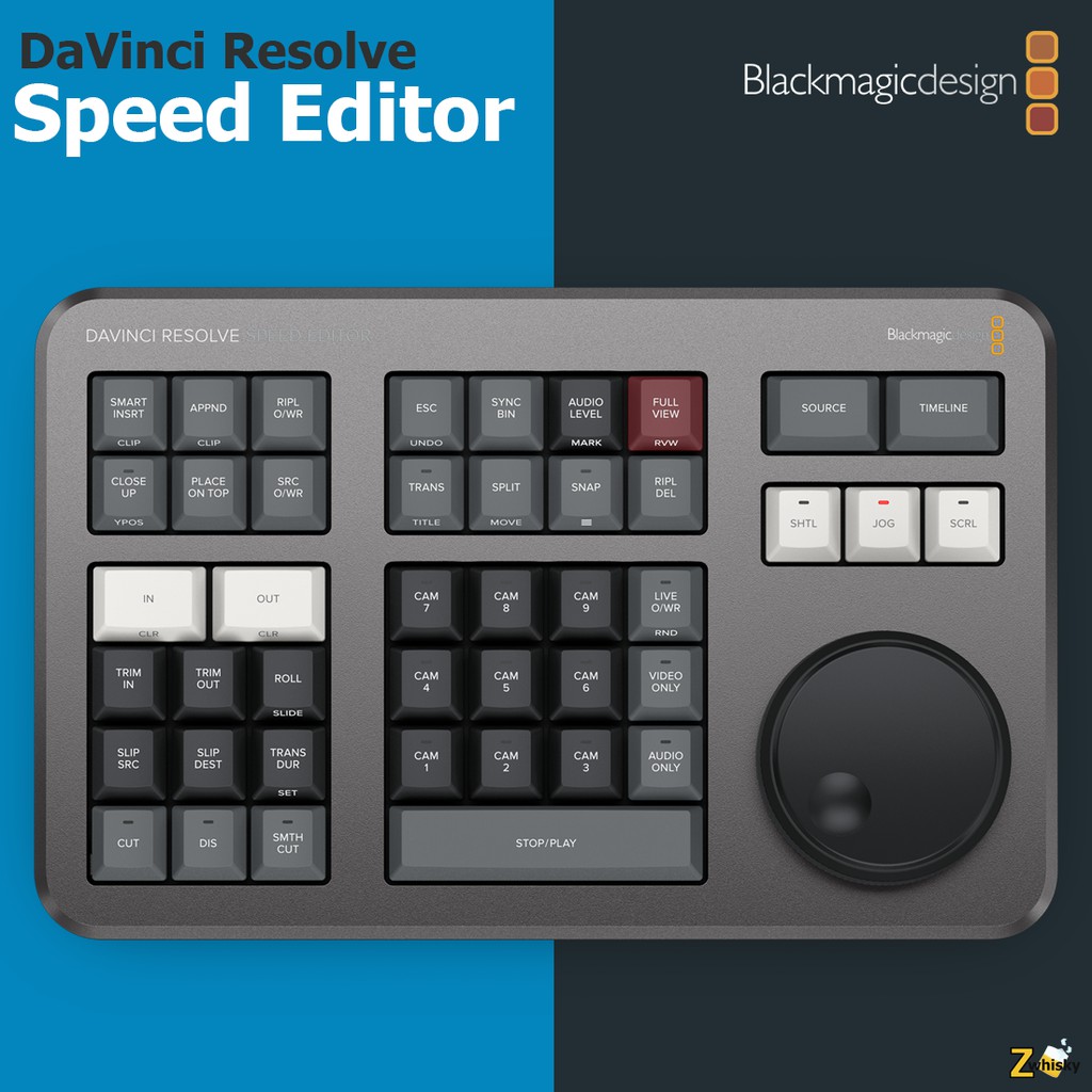 Blackmagic Design DaVinci Resolve Speed Editor ( Dongle License ...