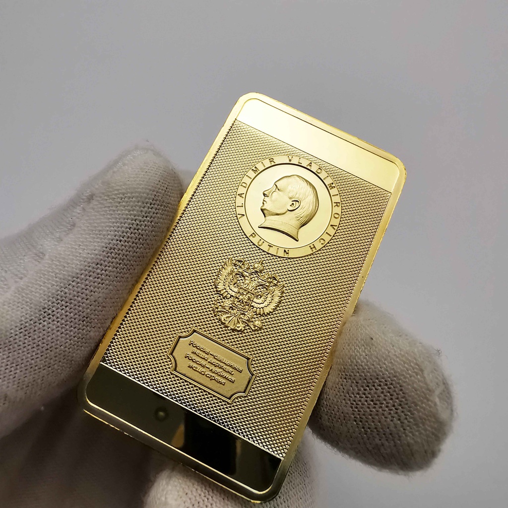 Drop Shipping Russian President Vladimir Putin And Kremlin Gold Bar ...