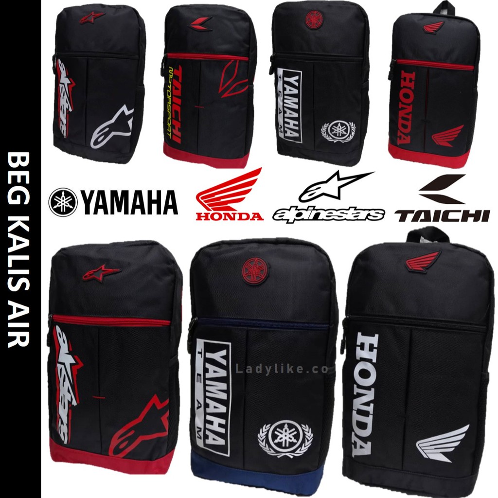Rider Backpack Beg NEW Yamaha Honda Alpinestar Taichi Kalis Air Beg ...