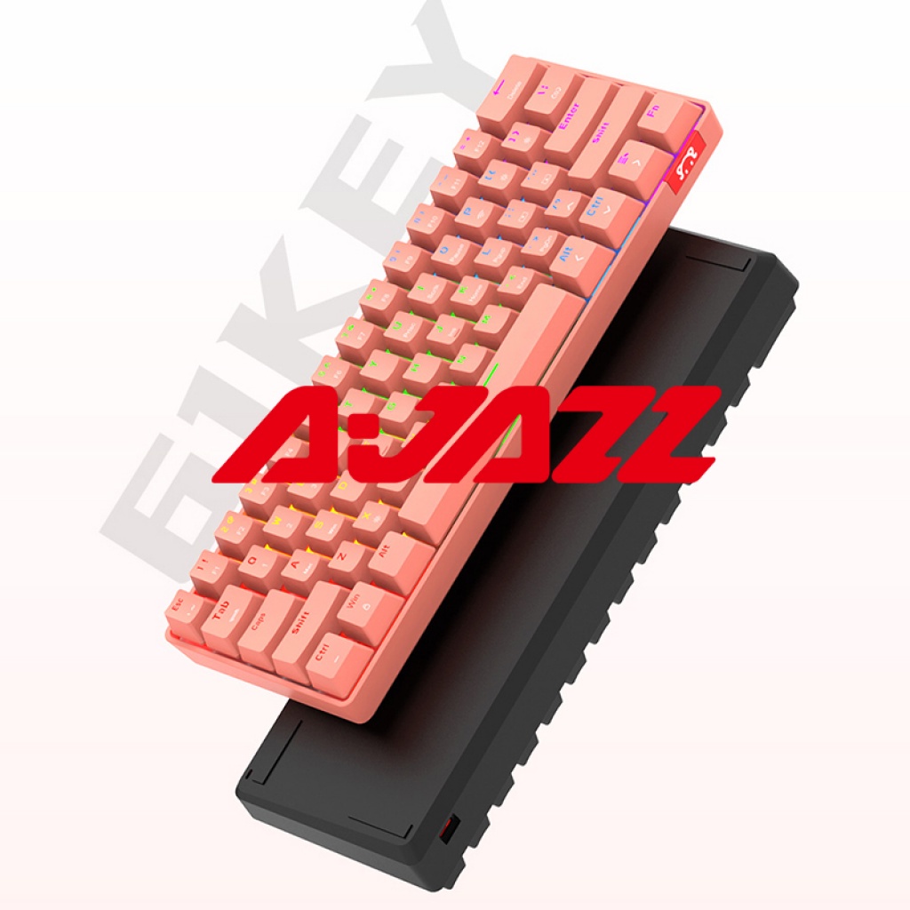 RG.BEAST Ajazz STK61 คีย์บอร์ด Mechanical Keyboard คีย์บอร์ดบลูทูธไร้ ...