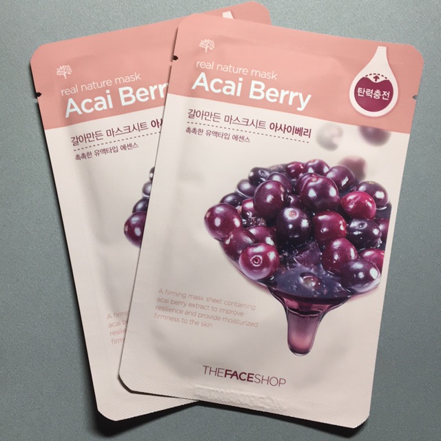 Real nature mask ACAI BERRY | Shopee Thailand