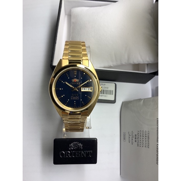 orient auto ทองip gold เครื่องรุ่นใหม่ three star ญี่ปุ่นแท้ ใหม่แท้มี ...