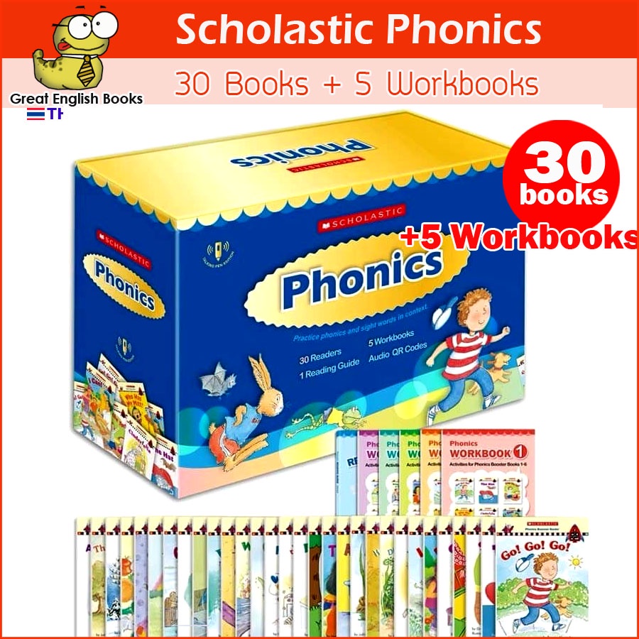 (ได้coinคืน10) กล่องมีรอยบุบเล็กน้อย หนังสือนิทานภาษาอังกฤษ Scholastic ...