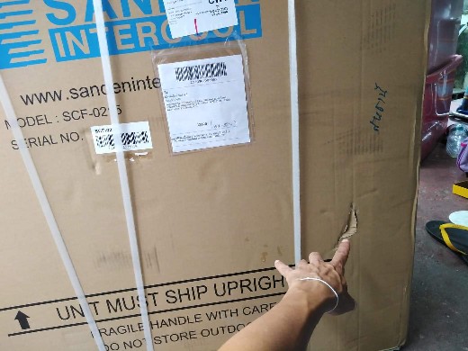 ตู้แช่แข็งฝาทึบ SANDEN รุ่น SCF-0215 ขนาด 7 Q. ( รับประกันนาน 5 ปี ...