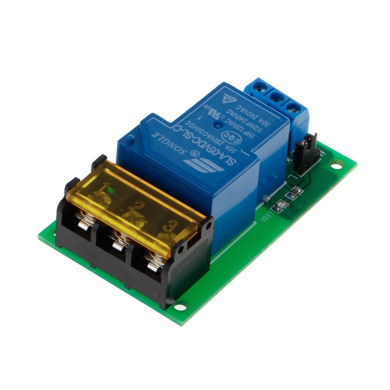 1 Channel 5V 30A Relay Board Module Optocoupler Isolation High/Low ...