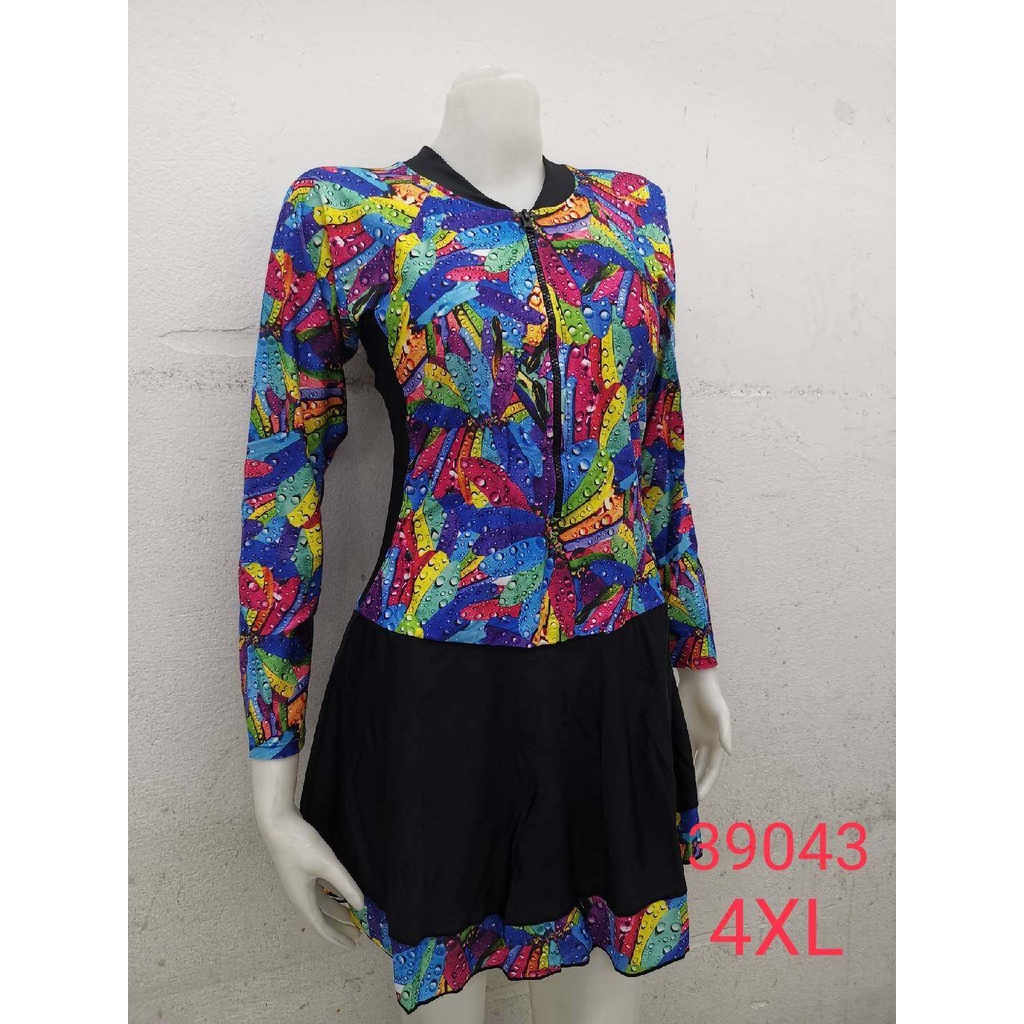 ชุดว่ายน้ำหญิง ชุดว่ายน้ำแขนยาว ผ้ากันยูวี แบบสวยไม่ซ้ำใคร M-3XL มีเก็บปลายทาง sunwin88 ...