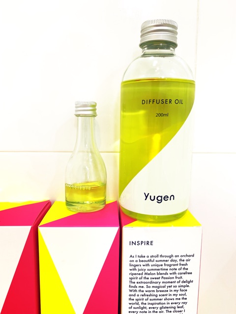 มีโค้ดลด เพิ่ม Yugen กลิ่น Inspire กลิ่นคละได้ น้ำหอม diffuser แบ่งขายทดลองใช้ แบรนด์ พร้อมขวด ...