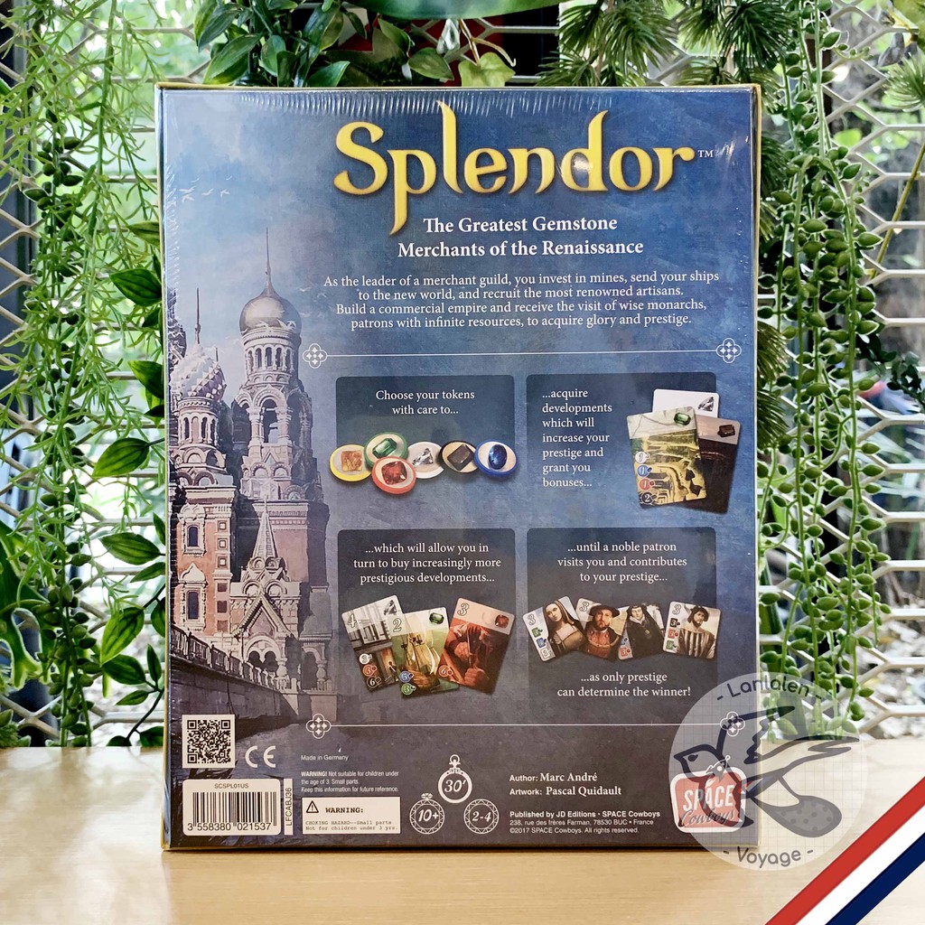xx Splendor เกมบุบ มือ 1 ของแท้ Boardgame - lanlalenvoyage - ThaiPick
