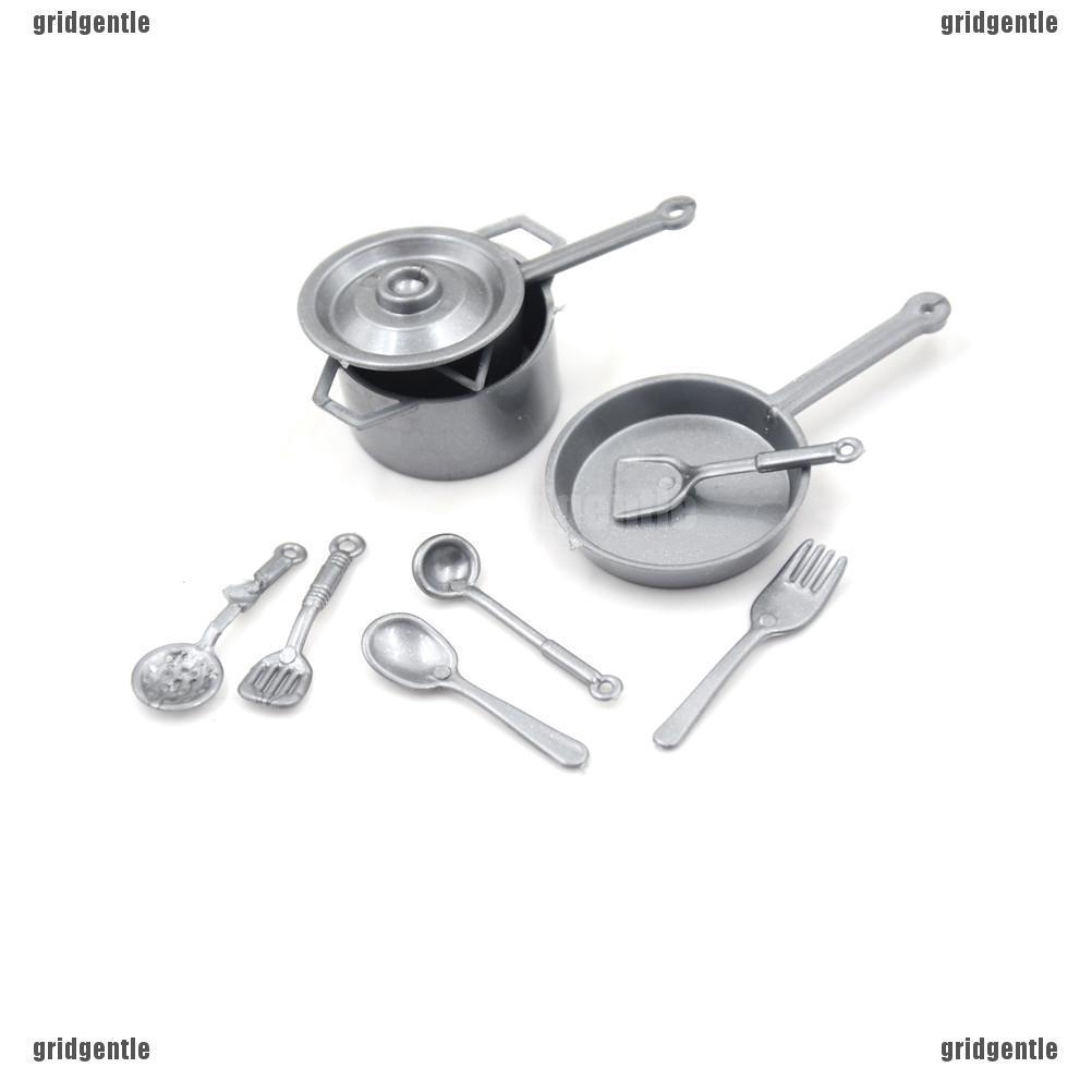 【grid】 Plate cup dish bowl tableware set Dollhouse Toy Doll Food ...