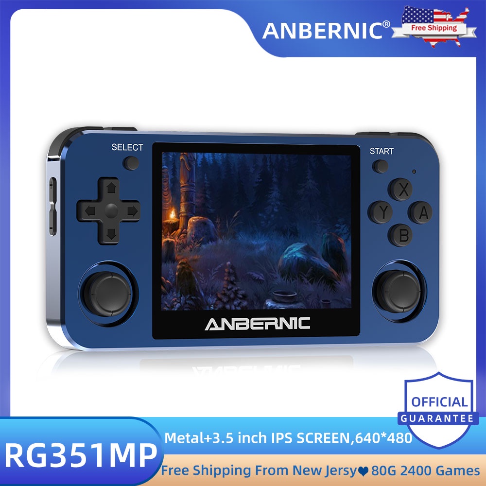 New Anbernic RG351MP Portable Game Player Pocket Game Machine 3.5 Inch ...