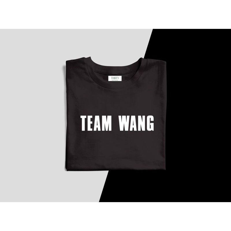 เสื้อยืดลาย TEAM WANG (ผ้าคอตตอน สกรีนชัด สีสด ติดทน) - intendtee - ThaiPick