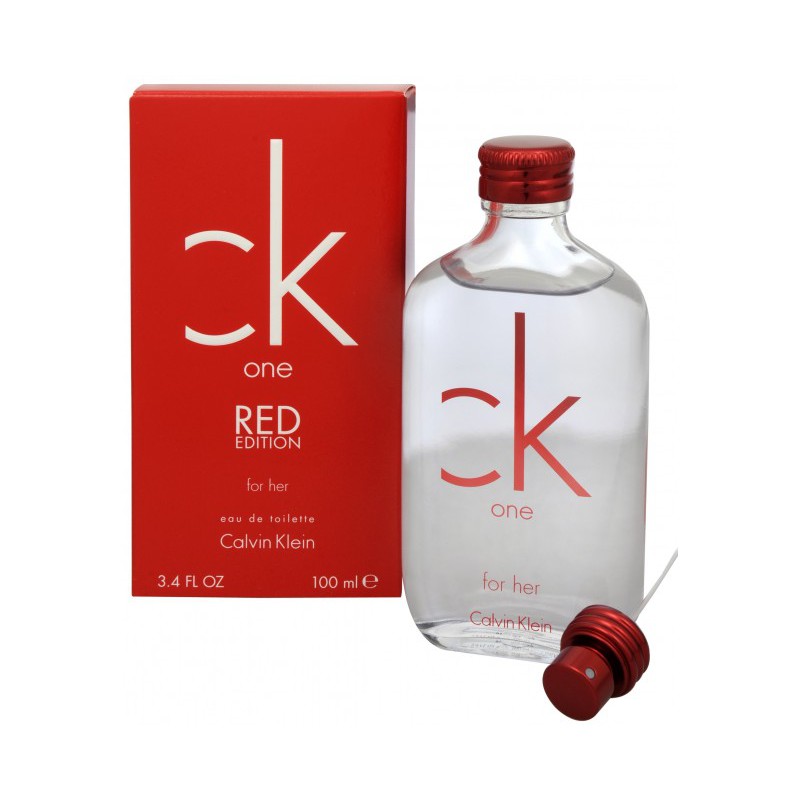 + ของแท้ + น้ำหอม Ck one Red Edition for Her EDT 100 ml | Shopee Thailand