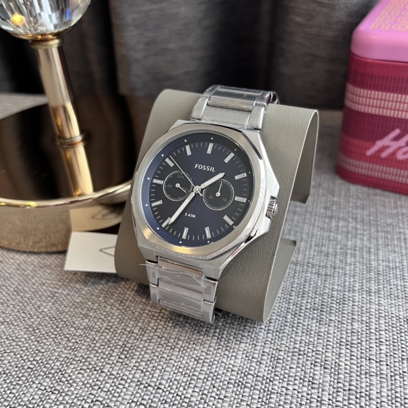 ผ่อน0%แท้100% นาฬิกาข้อมือ FOSSIL Evanston Multifunction Blue-Tone ...