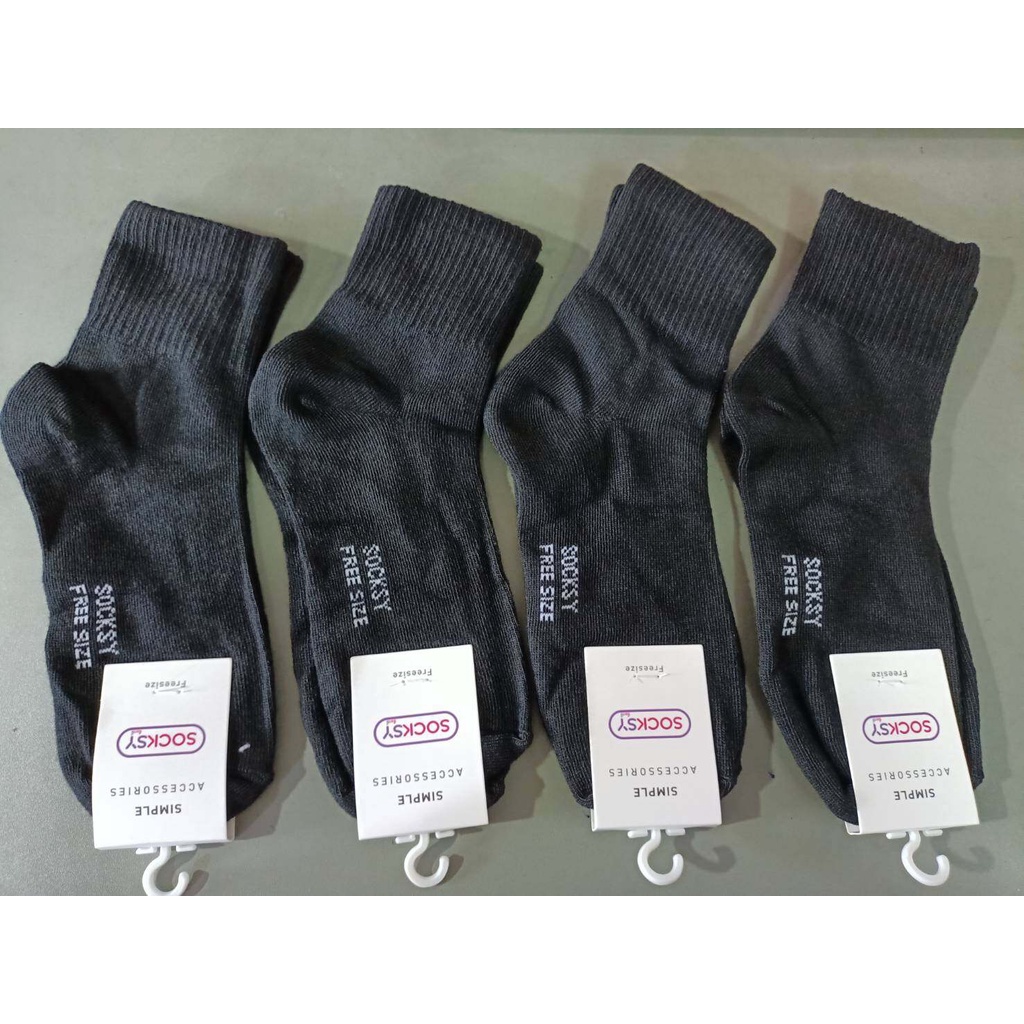 ถุงเท้าข้อกลางผ้าหนาพิเศษ ยืดได้เยอะงานพรีเมี่ยม จัดโปร 12คู่ 170 มีให้เลือกหลายสีค่ะ KXHR ...